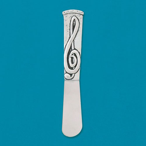 Small Treble Clef Pate Spreader Knife