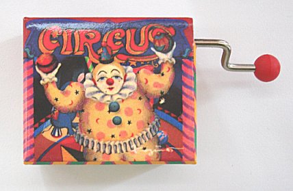 Crank Box Chubby Clown Crank Box