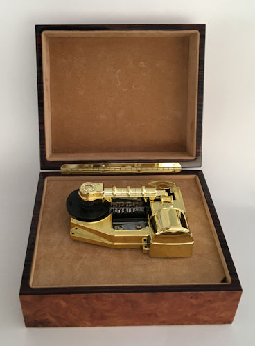 Handsome Elm and Walnut 5" Disc Player