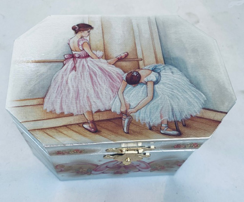 Ballerina Musical Jewel Box (with twirling Ballerina)
