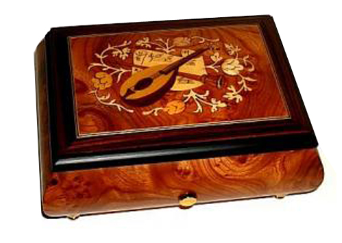 Romance Italian Musical Instrument Inlay playing Unchained Melody (1.36)