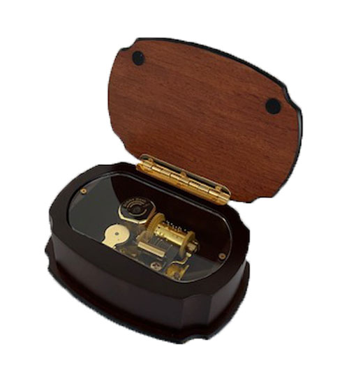 Eine Kleine Nacthmusik in small oval music box