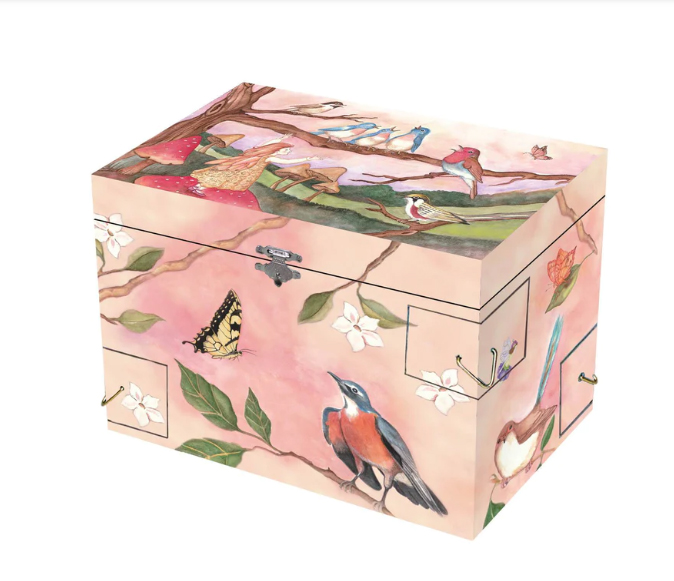 Wren Birds Musical Treasure Box by Enchantmints